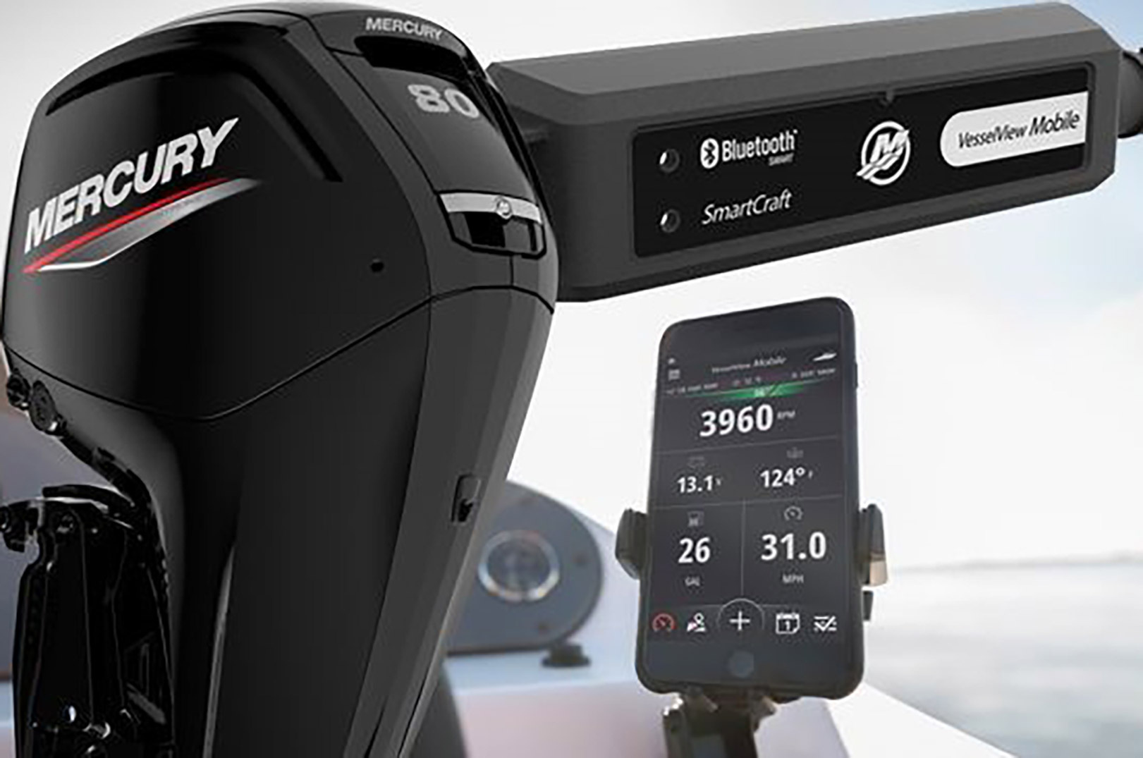 Gratis VesselView Mobile fra Mercury - Fisk & Fri