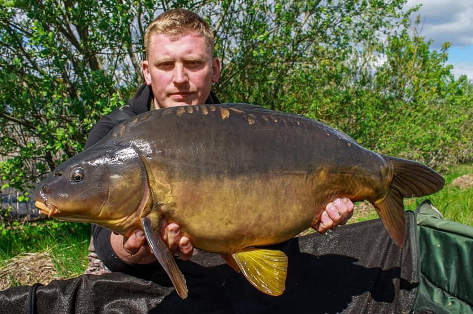 Fine karper under svære forhold - Fisk & Fri
