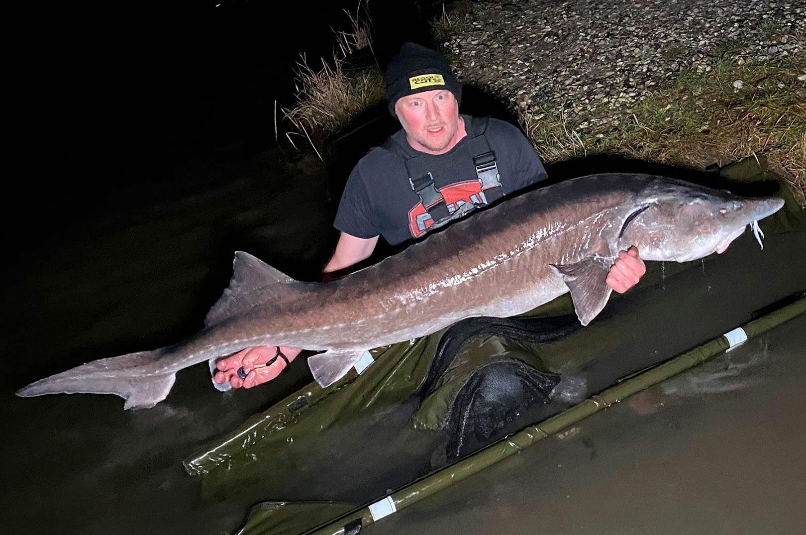 EN FLOT STØR HOS SIMONS - Fisk & Fri