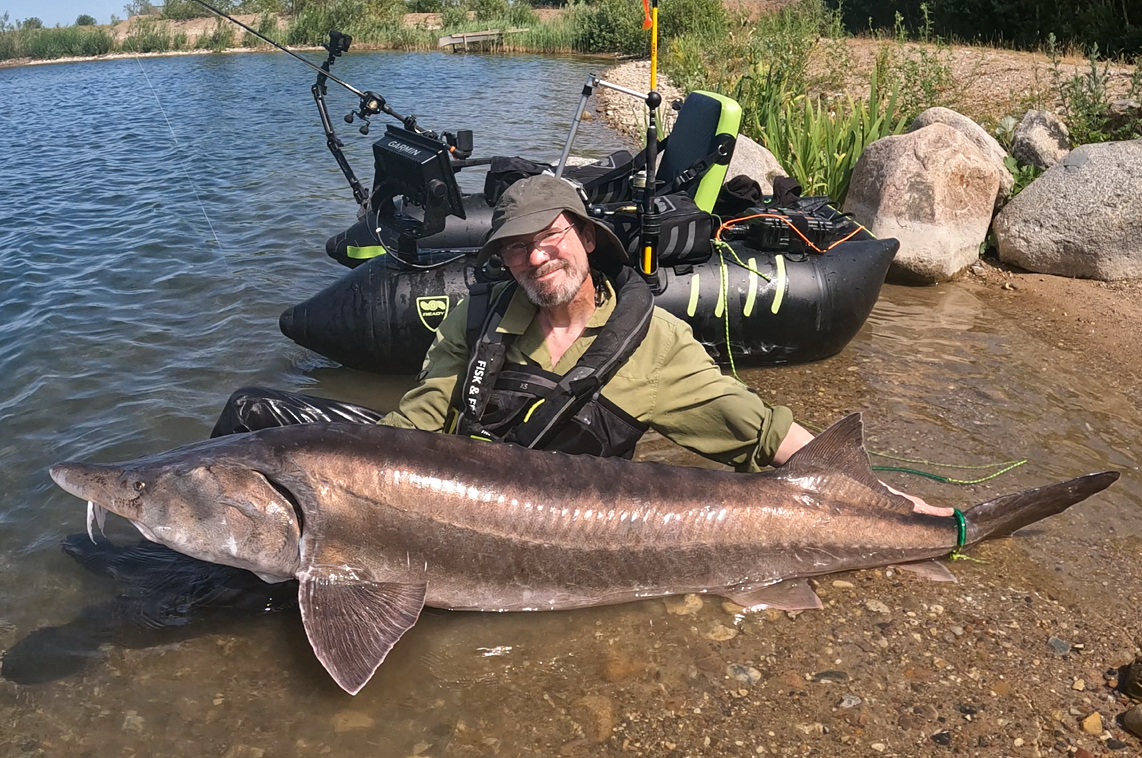 MED FLYDERING EFTER STØR - Fisk & Fri