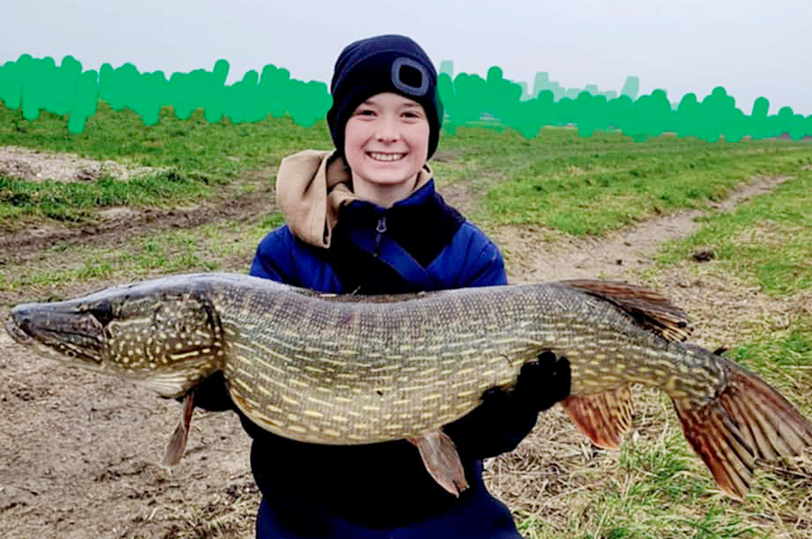 DET BERØMTE SIDSTE KAST GAV FLOT GEDDE - Fisk & Fri